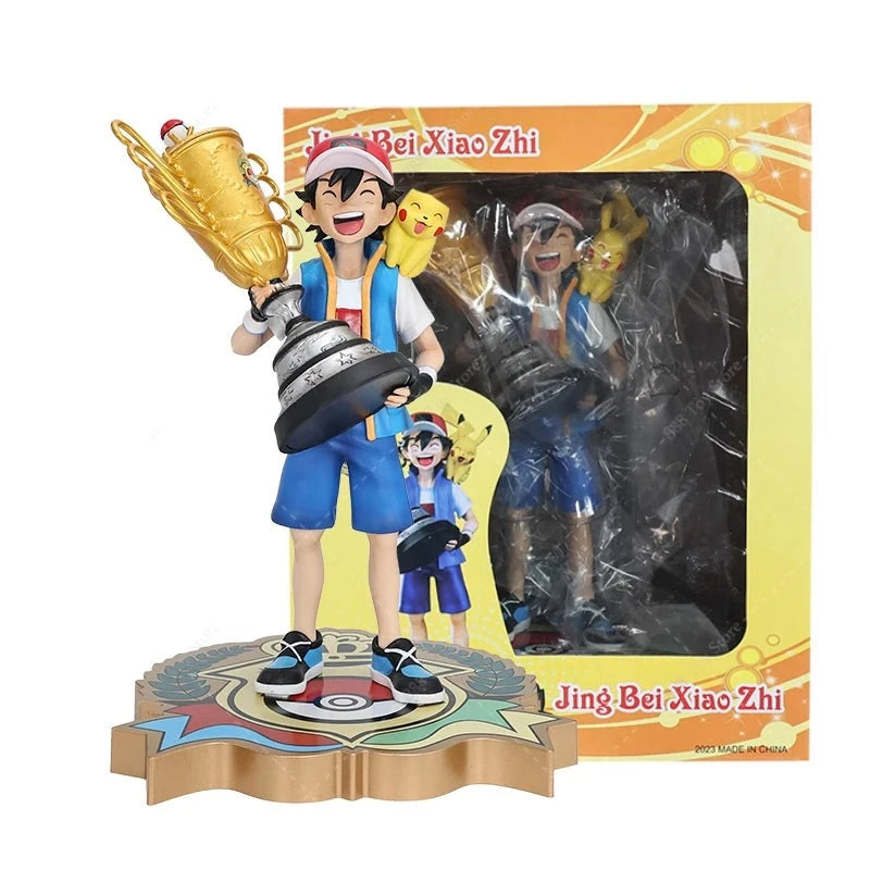Ash Ketchum mit Pokal Pokemon Figur kaufen