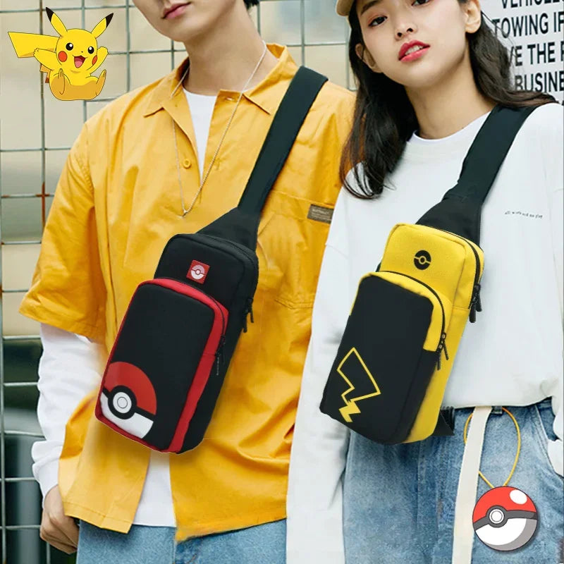 Coole Pokemon Crossbody Sling Tasche in Pokeball oder Pika Motiv kaufen